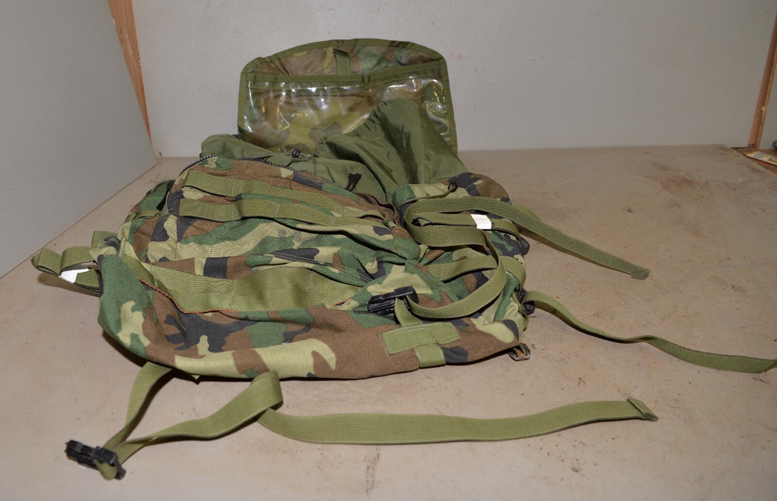 Molle Main Pack NSN 8465-01-465-2289 US military back pack ruck sack ...