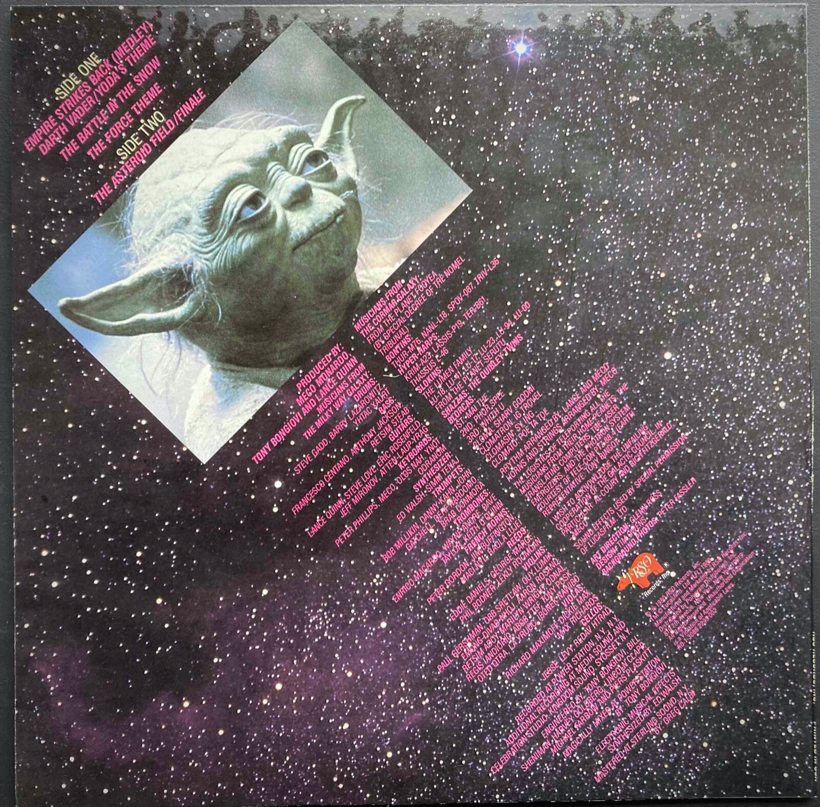 Meco Plays Empire Strikes Back US Extended Play Vinyl LP Star Wars 1980 ...