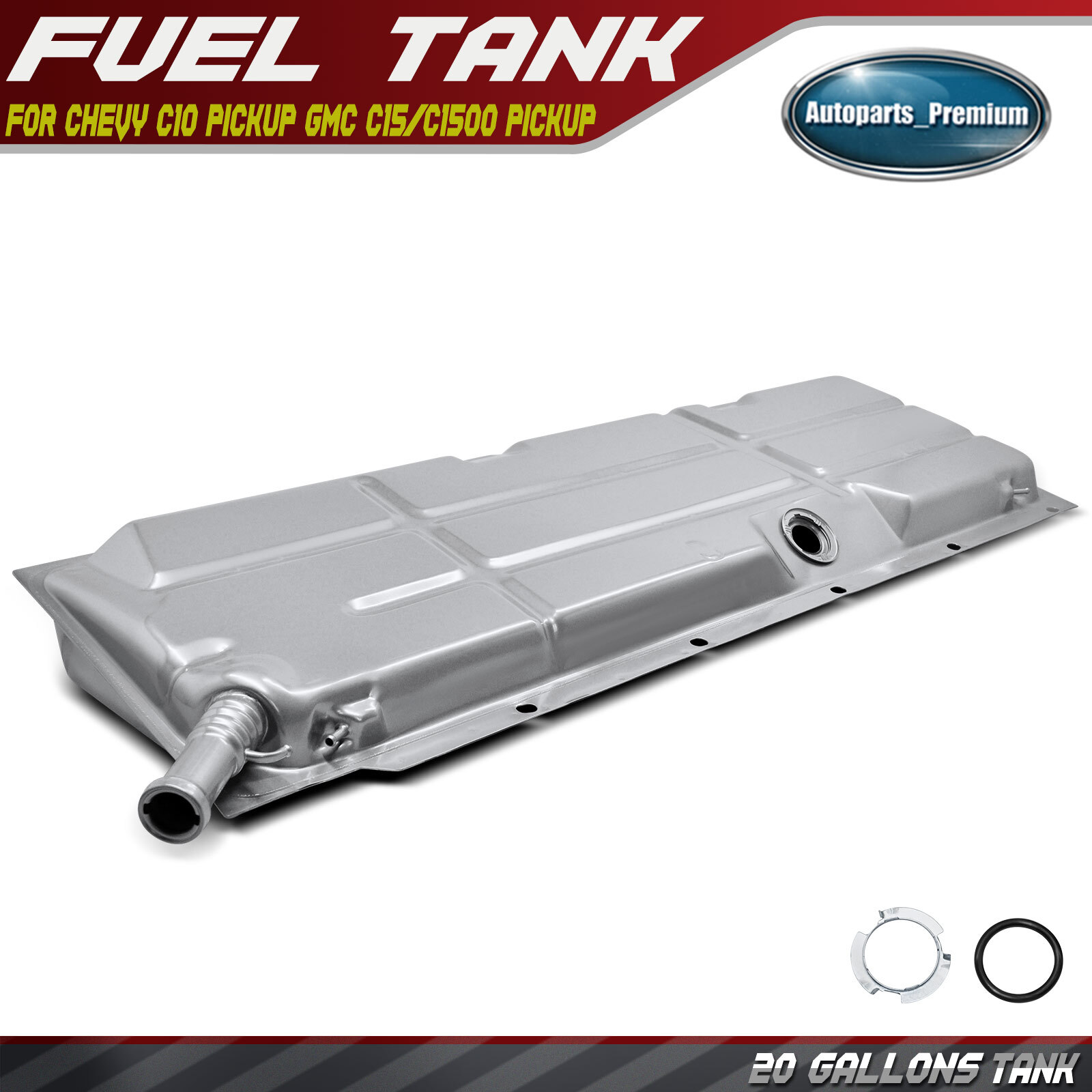 20 Gallons Fuel Tank for Chevy C10/C20/K10/K20 Pickup GMC C15/C1500 ...