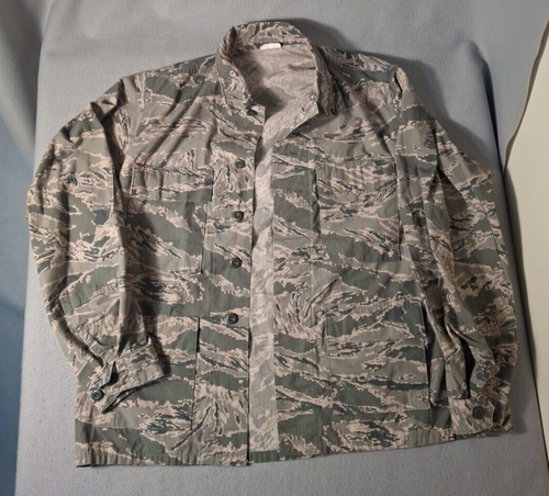 USAF Coat Man's Utility Air Force Camo Pattern 44s Camouflage RipStop ...