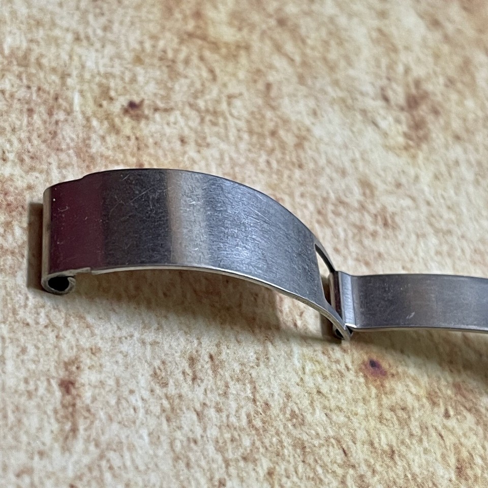 Gemex The Captain vintage cuff watch band 14.5mm+ lugs to spring bars ...