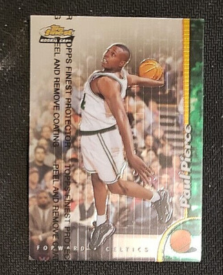 1998-99 Finest #235 Paul Pierce Rookie Card Team: Boston Celtics ...