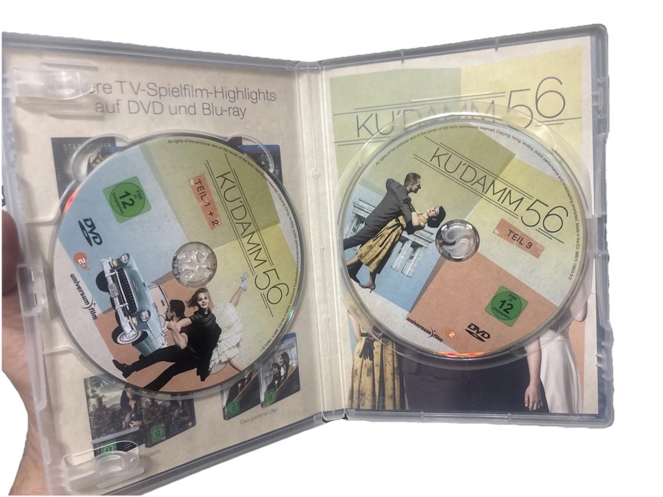 Ku’damm 56 DVD Event Series Maria Ehrich Claudia Michelsen 2 Discs | eBay