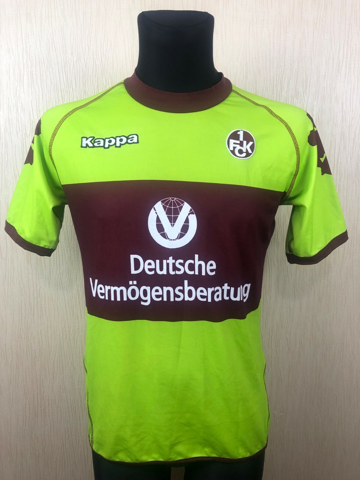 KAISERSLAUTERN 2006 2007 AWAY SHIRT FOOTBALL SOCCER JERSEY KAPPA MENS ...