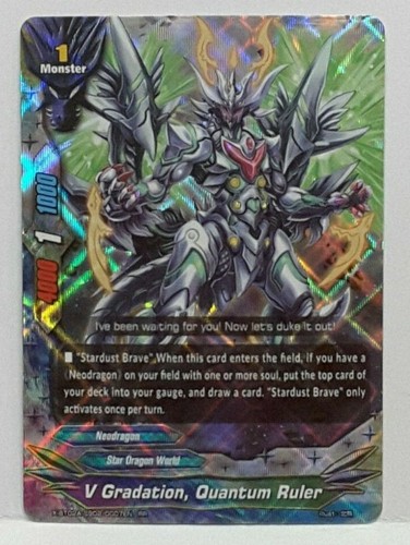 Future Card Buddyfight V Gradation, Quantum Ruler X-BT02A-SS02/0007EN ...