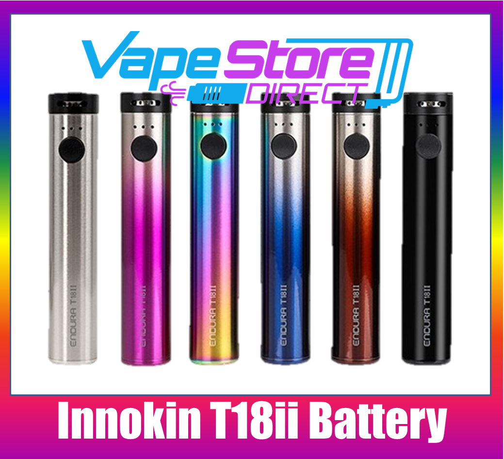 Innokin | Endura T18II / T18 2 Battery Mod | 1300mAh MHRA Approved 🔥 ...