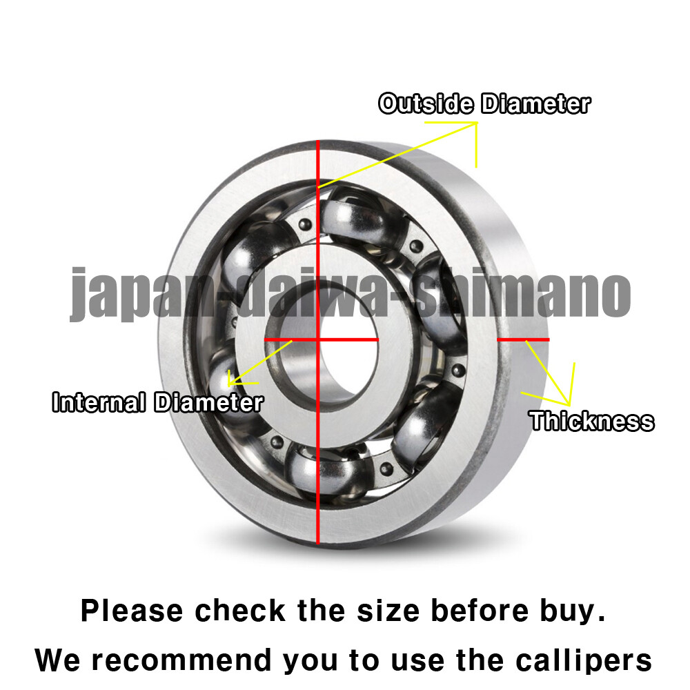 NEW BEARING Stainless Ball Bearings Fishing Reel Skate Roller EZO NMB ...