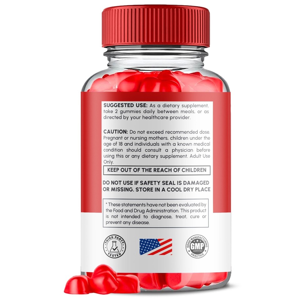 Ultra Male Gummies, Ultra Male Max Performance Supplement (60 Gummies ...