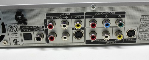 Samsung DVD Recorder Player - R RW RAM Progressive Scan - DVD-R120 - No ...