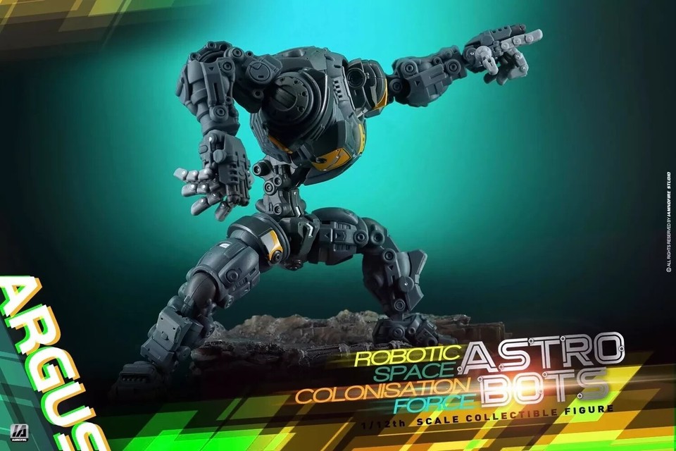 Astrobots Notch Robot 1/12 A02 Argus Action Figure Model Toy Reissue ...