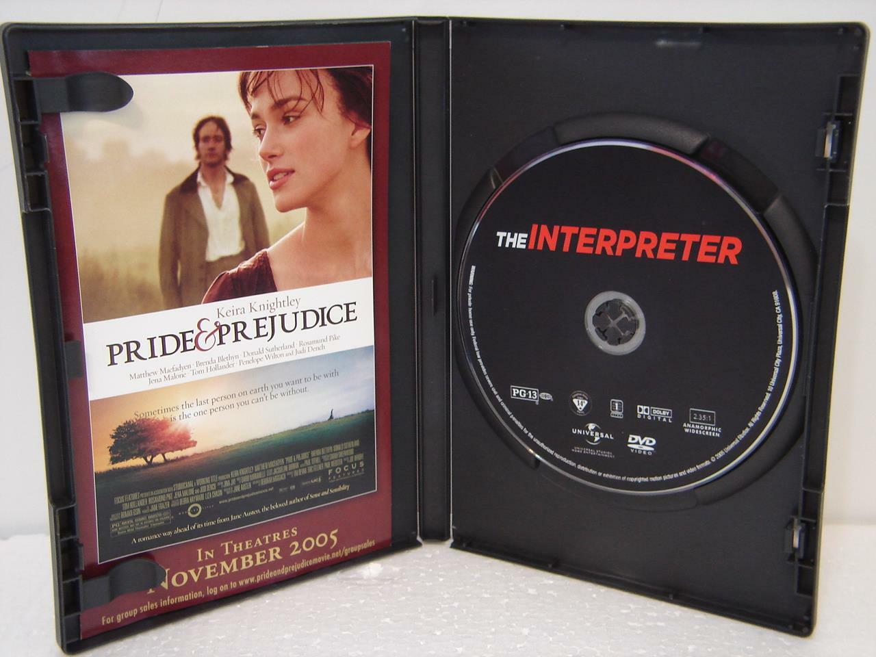 The Interpreter (DVD, 2005, Widescreen) Sean Penn Nicole Kidman ...