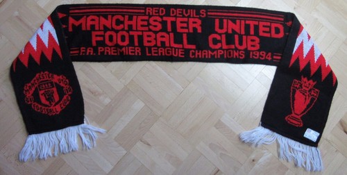 MANCHESTER UNITED United Premier League Champions 1994 RETRO Red Devils ...