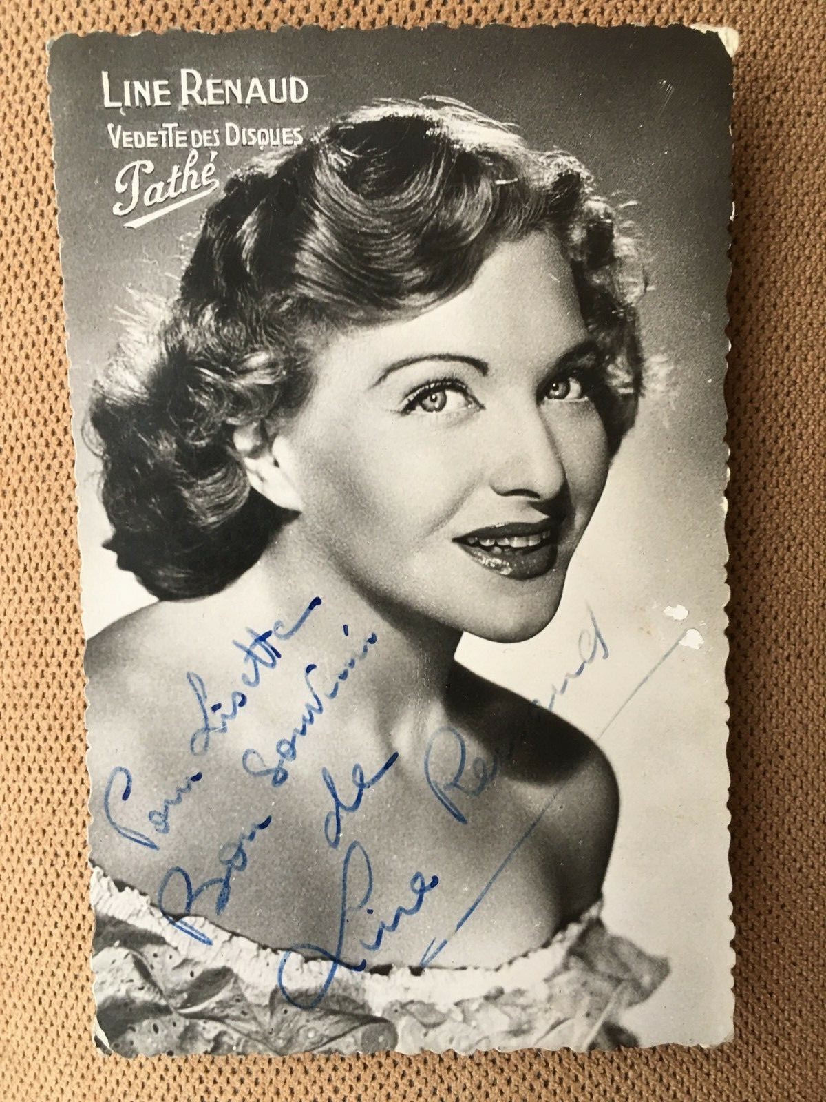 Line Renaud ( Autographe 0riginal) | eBay