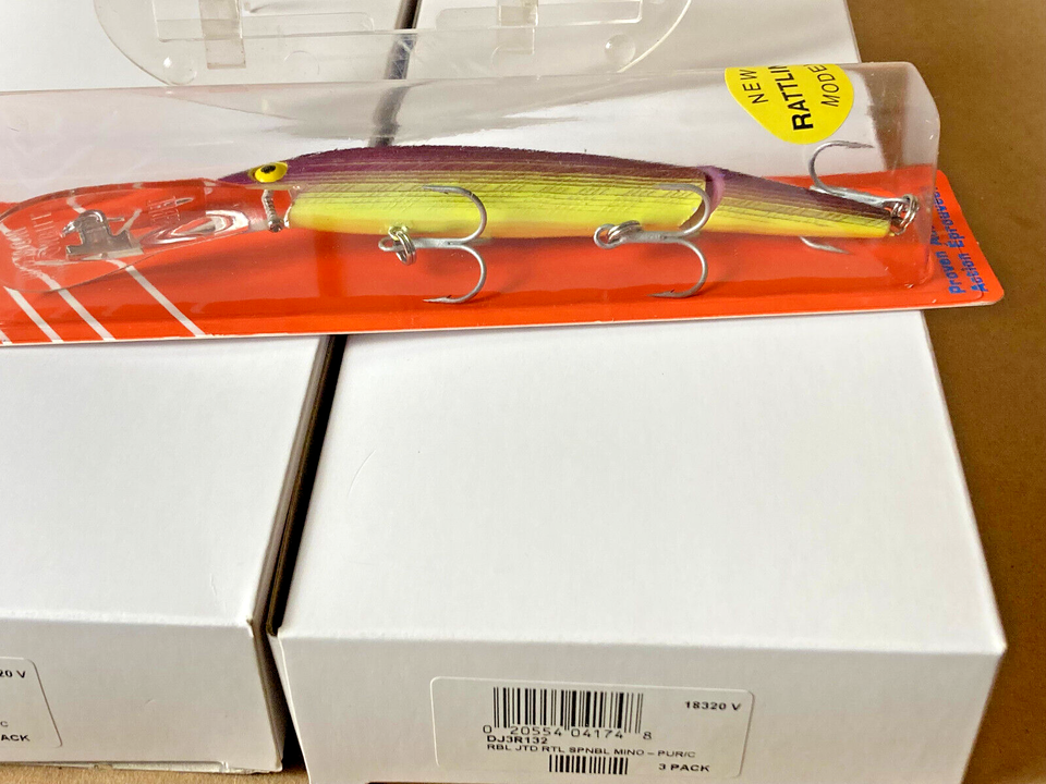 Rebel Jointed Spoonbill Minnow - DJ30 Series. 5.25" Body; 7" Overall ...