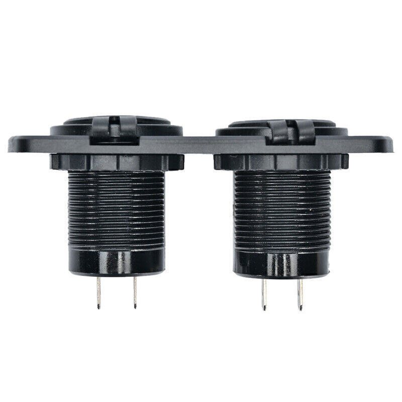 Water Resistant Power Socket 12V/24V Water Resistant Flush Mount Power ...