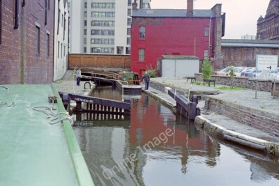 Photo 6x4 Rochdale 9 Top lock Manchester Owned by the Rochdale Canal Co ...