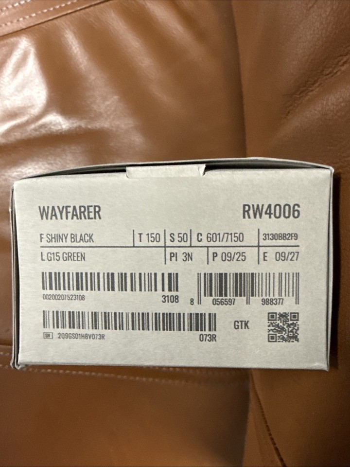 Ray-Ban Meta RW4008 Wayfarer Large Smart Glasses Polarized Gradient ...