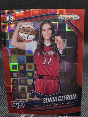 Sonia Citron 2025 Panini Prizm WNBA Red Pandora Prizm Rookie Card #148 ...