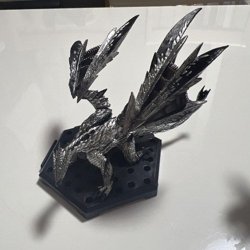 Monster Hunter Valstrax Figure with Card Assembled Dark Storage Ready ...