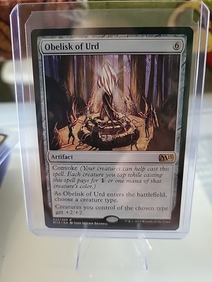 Obelisk of Urd MTG Magic The Gathering Zendikar Rising Commander Rare ...