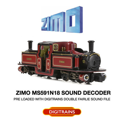 Zimo Next 18 Sound Decoder For Bachmann OO9 Double Fairlie | eBay UK