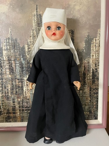 50s 60s Vtg Catholic Nun Doll Unknown Maker | eBay
