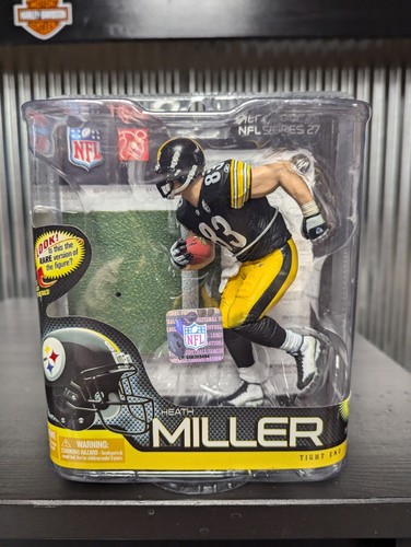 HEATH MILLER #83 STEELERS NFL SERIES 27 DEBUT FIGURE MCFARLANE 2011 NIB ...