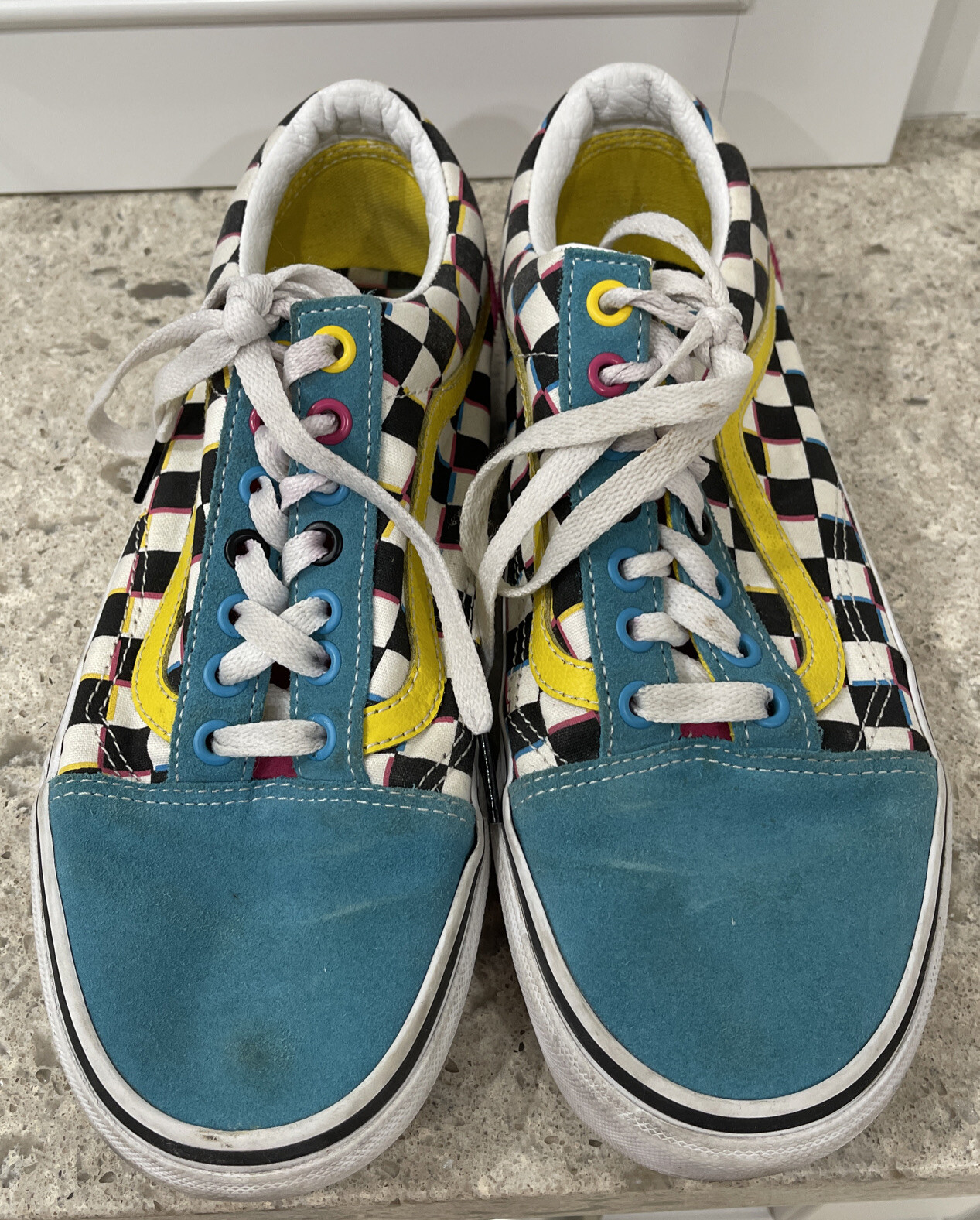 VANS 80s Style Throwback Old Skool Womens 9 Mens 7.5 Skate Shoe ...