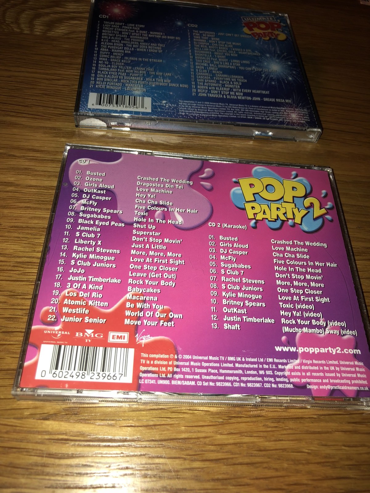 Ultimate Pop Party + Pop Party 2 Various Artists. 4CDS. | eBay UK