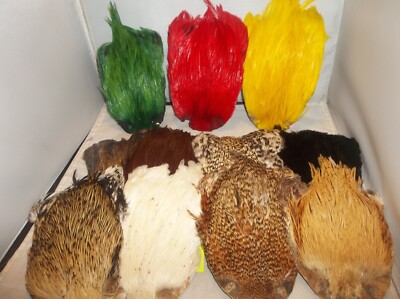 Feathers - Grizzly Rooster Necks