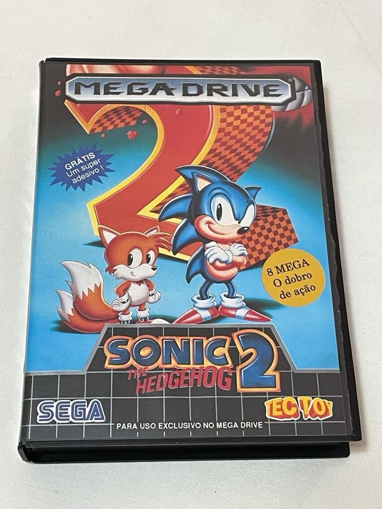 Sega Genesis Mega Drive Sonic 2 Tectoy complete box and manual 1992 | eBay