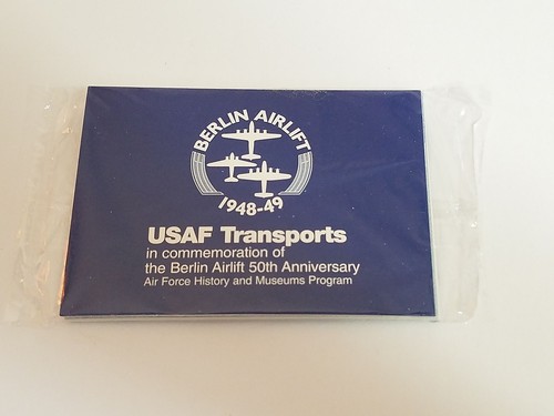 US Air Force Trading Cards USAF Transports 50th Anniversary Berlin ...