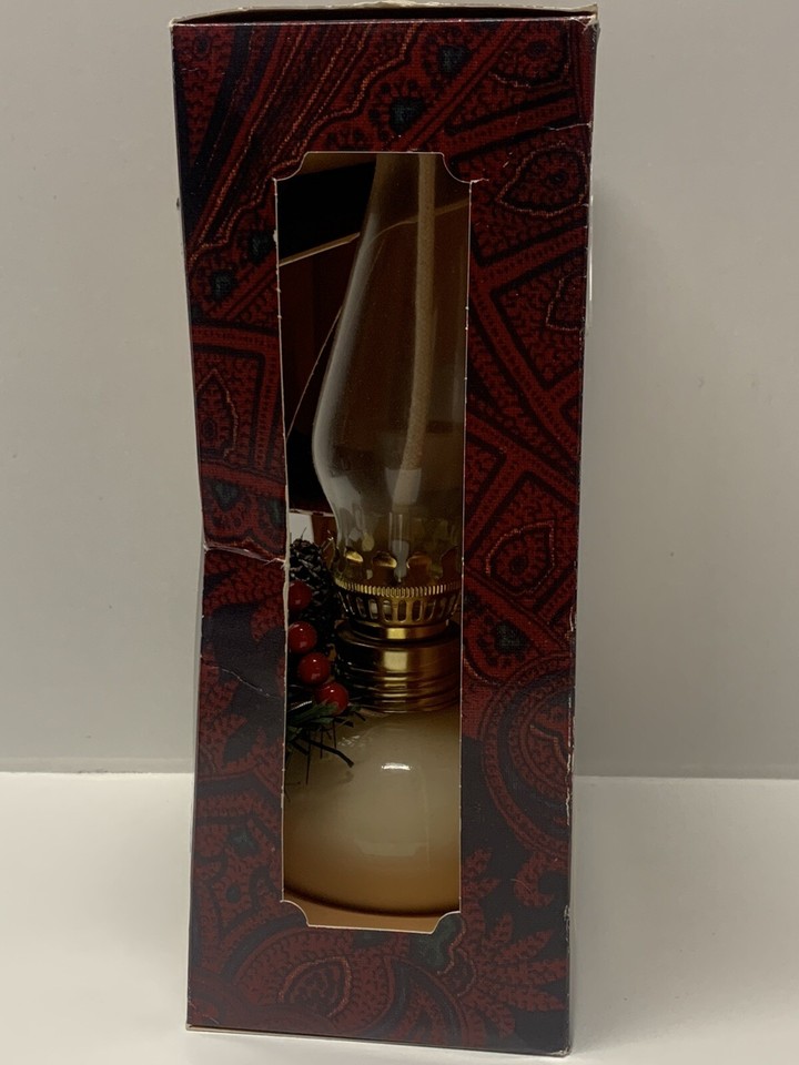Vintage Lamplight Farms Mayfair Oil Lamp With Odorless Lamp Oil New | eBay