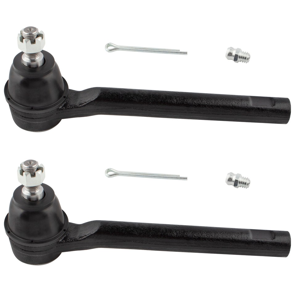 8X Front Lower Control Arms Kit Sway Bar TieRods for 05-10 Honda ...