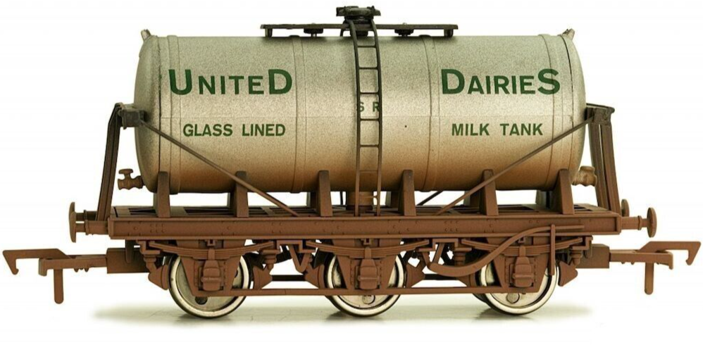 OO Scale Dapol 4F-031-028 SR United Dairies Milk Tank Car Weathered for ...