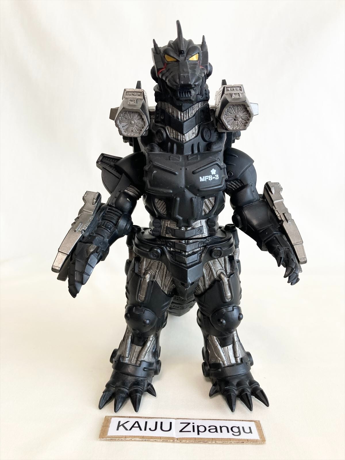 2003 Bandai Black Mechagodzilla 2004 9" Figure Heavy Armed Modified ...