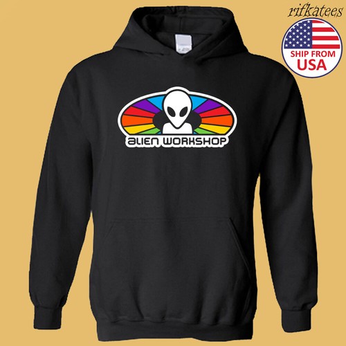 Alien Workshop Logo Black Hoodie Sweatshirt Size S-3XL | eBay