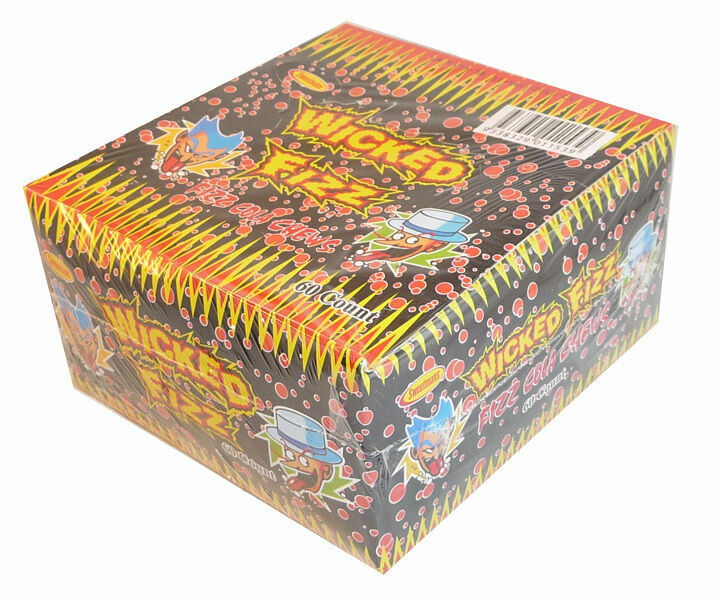 Wicked Fizz 72 Cola Chews Candy Buffet Halloween Party Favours Bulk ...