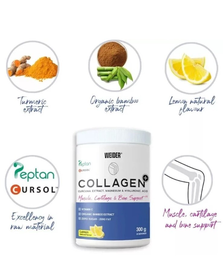 Weider Collagen Peptides 300g Vitamin Powder - 30 Servings for sale ...