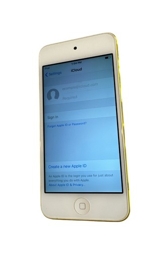 1292vh) Apple iPod Touch 5th Gen 32GB Yellow - Battery Issue | eBay