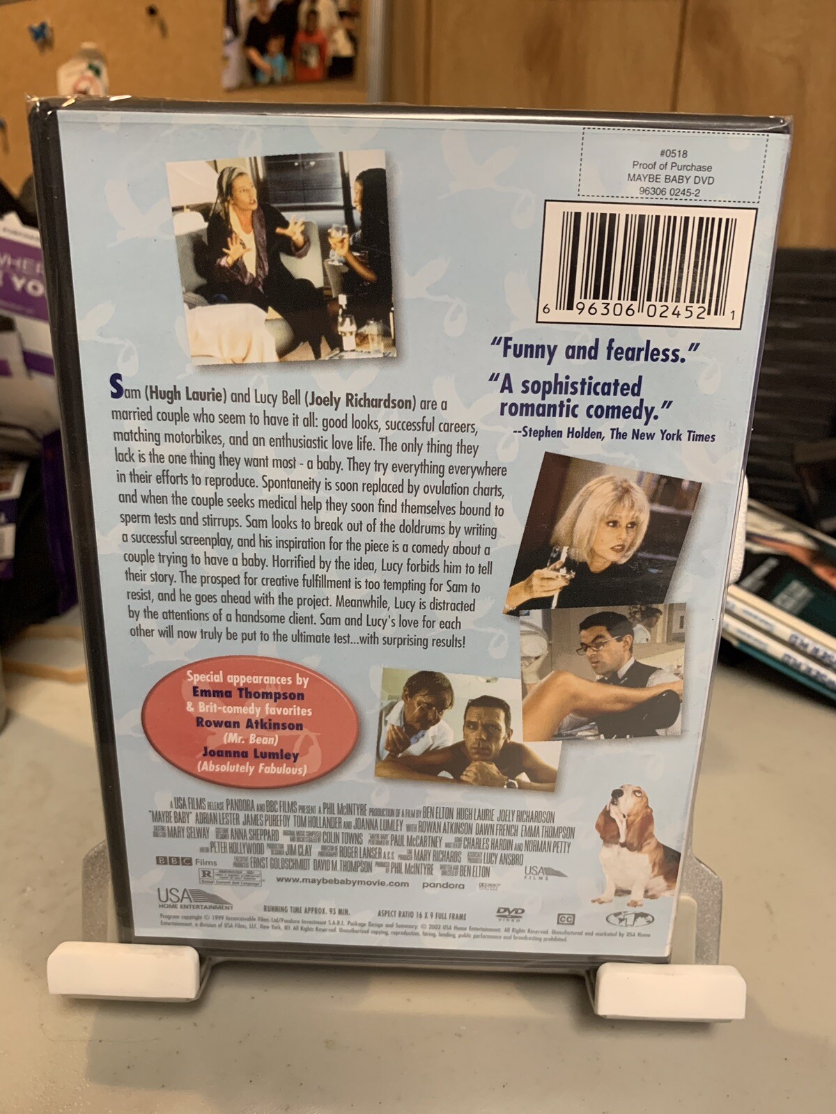 Maybe Baby NEW DVD Hugh Laurie Rowan Atkinson Emma Thompson Full Frame ...