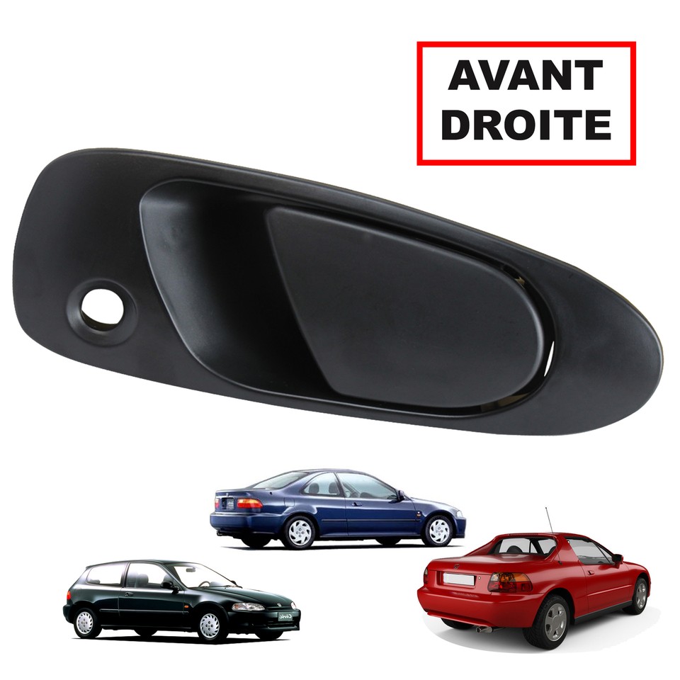Maniglia Porta Anteriore Destra Per Honda Civic 1992-1995 Del Sol 72140 ...