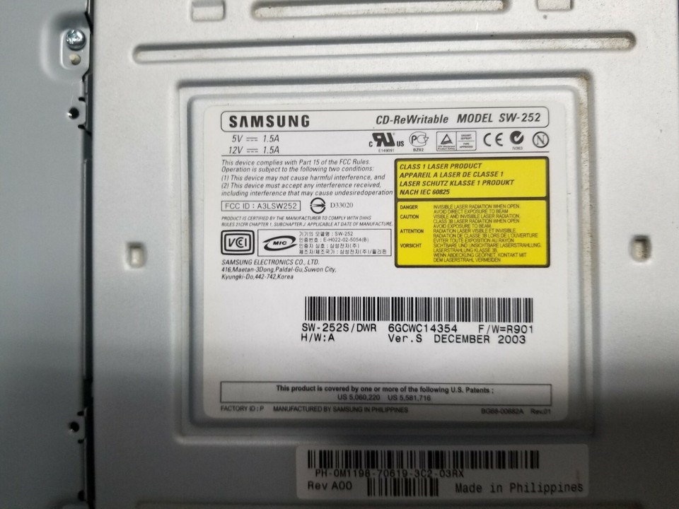 lot of 4 Desktop DVD CD drives IDE PATA | eBay