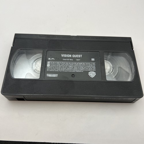 VISION QUEST (VHS, 1987) Matthew Modine Linda Fiorentino No Cover ...
