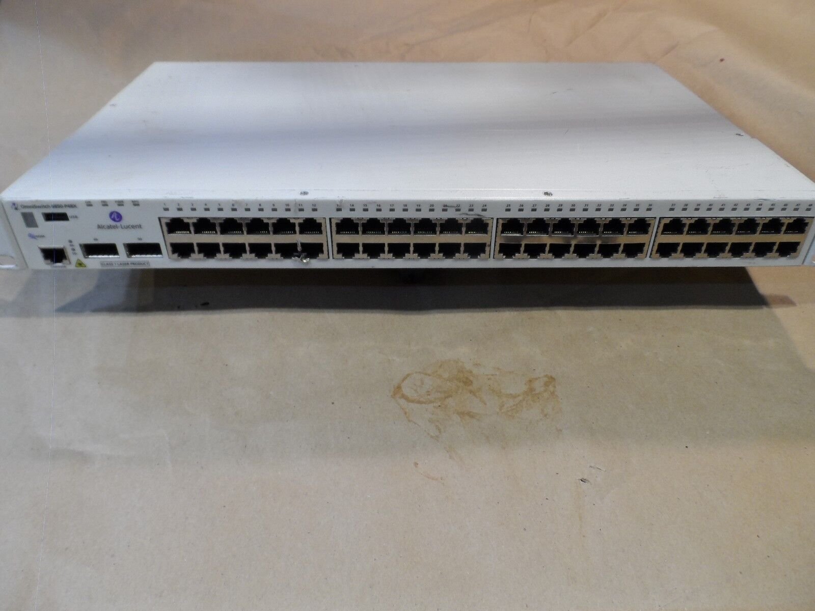 Alcatel OS6850-P48X OmniSwitch 6850 48-Port Gigabit Layer 3 PoE Switch ...