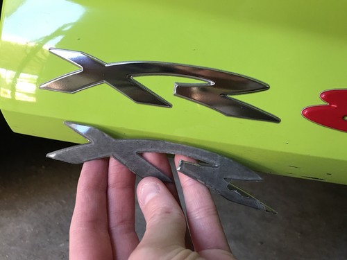 Badge Ford BA BF Xr8 Falcon Side Badges Baf105a82b4 - Pair Genuine Ford ...