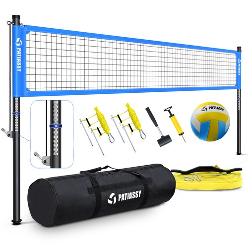 Portable Professional Volleyball Net Set Heavy Duty Nets Sets System ...