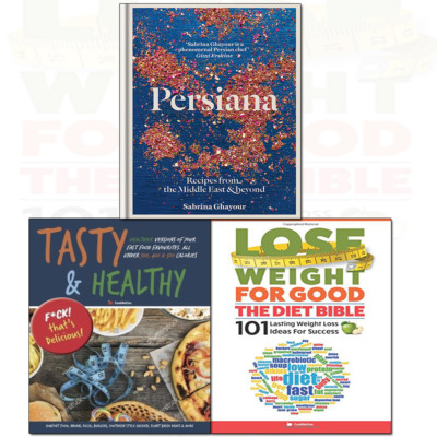 Persiana Cookbook Recipes Sabrina Ghayou Tasty & Healthy 3 Books ...