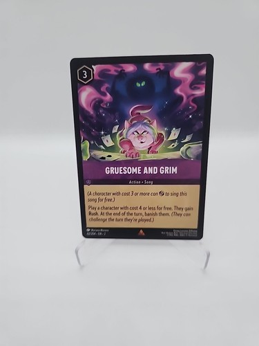 Disney Lorcana TCG Gruesome and Grim 62/204 Rise of the Floodborn Rare NM | eBay
