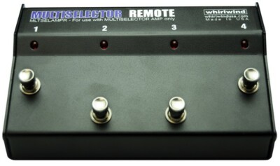 Whirlwind MLTSELPRO4XR Multi selector Amplifier Foot switch for ...